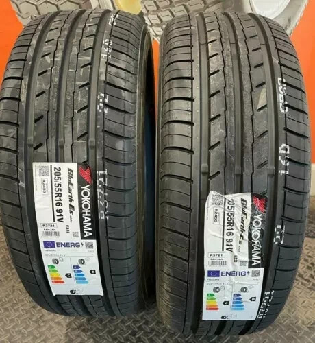 Yokohama Bluearth ES32 205/55R16 91V New Tire - Low Noise, Fuel ...