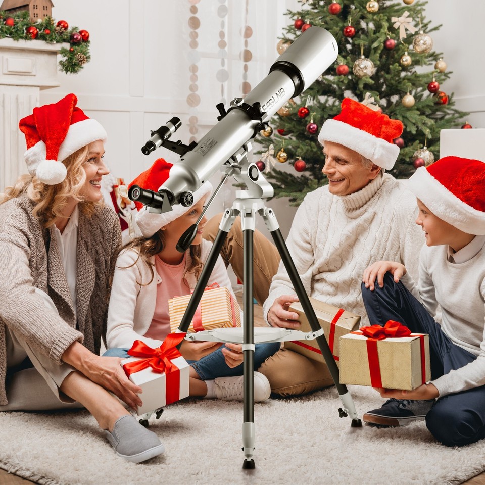 700mm Astronomical Telescope 210X with Phone Adapter for Beginner Moon ...