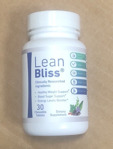 LEAN BLISS DIETARY SUPPLEMENT for HEALTHY WEIGHT SUPPORT, 30 CHEWABLE ...