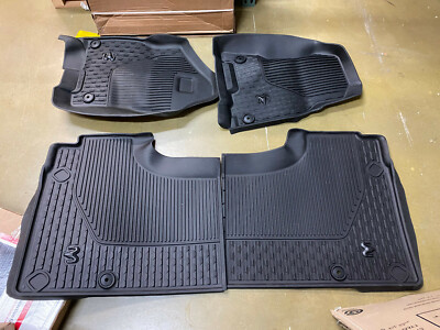 2019-2020 RAM 1500 DT All Weather Slush Mats Crew Cab 82215321AC Mopar ...