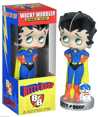 Betty Boop Superboop PVC Bobble-Head 16Cm Funko Wacky Wobbler | eBay