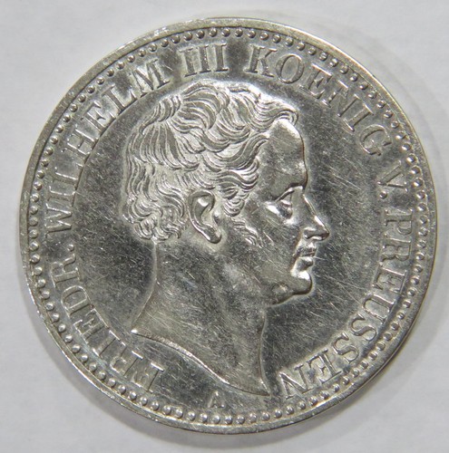 GERMANY 1831 THALER KINGDOM OF PRUSSIA WILHELM III SILVER WORLD COIN 🌈⭐ ...