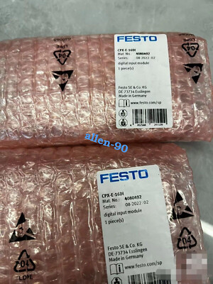 FESTO CPX-E-16DI 4080492 Digital Input Module Fast shipping via DHL or ...