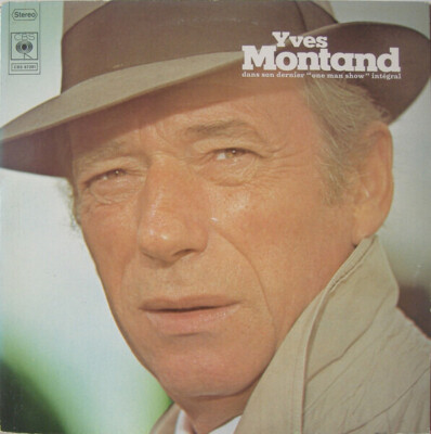 2xLP Yves Montand Dans Son Dernier "One Man Show" Intégral NEAR MINT ...