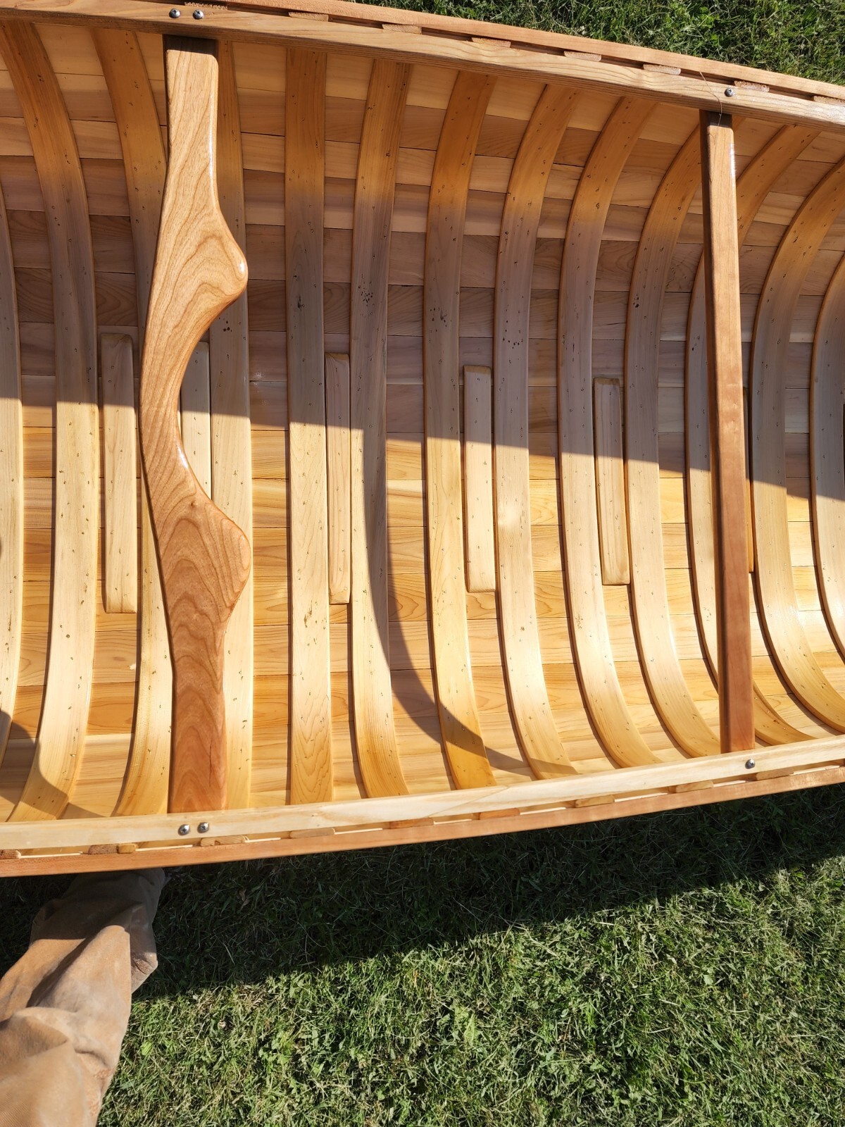 wood canvas canoe 17' new, all traditional construction | eBay