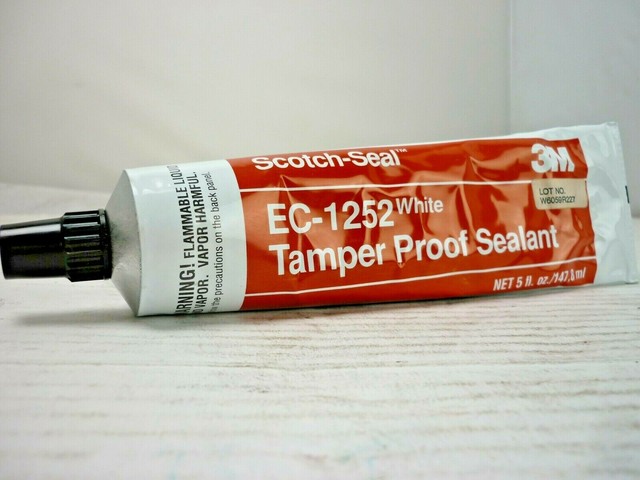 3M Scotch Seal, Tamper Proof Sealant (WHITE), 5 fl.oz (147,8 ml), p/n ...