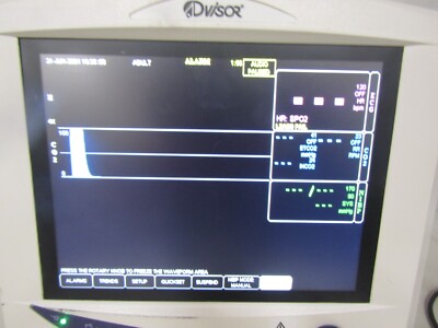 Smith's Medical Dvisor Model 9200 Vital Signs Monitor Biomed Checked ...