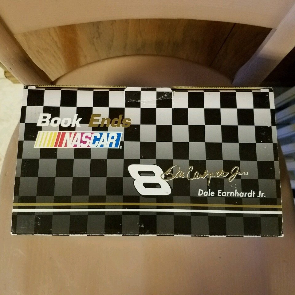 Dale Earnhardt Jr Nascar #8 Bookends Racing Fans Library Book Holders ...