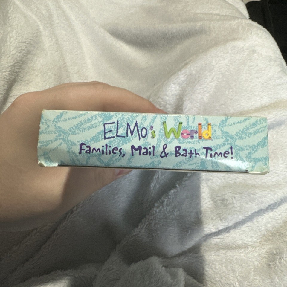 Elmos World - Families, Mail and Bath Time (VHS, 2004) Sesame Street ...