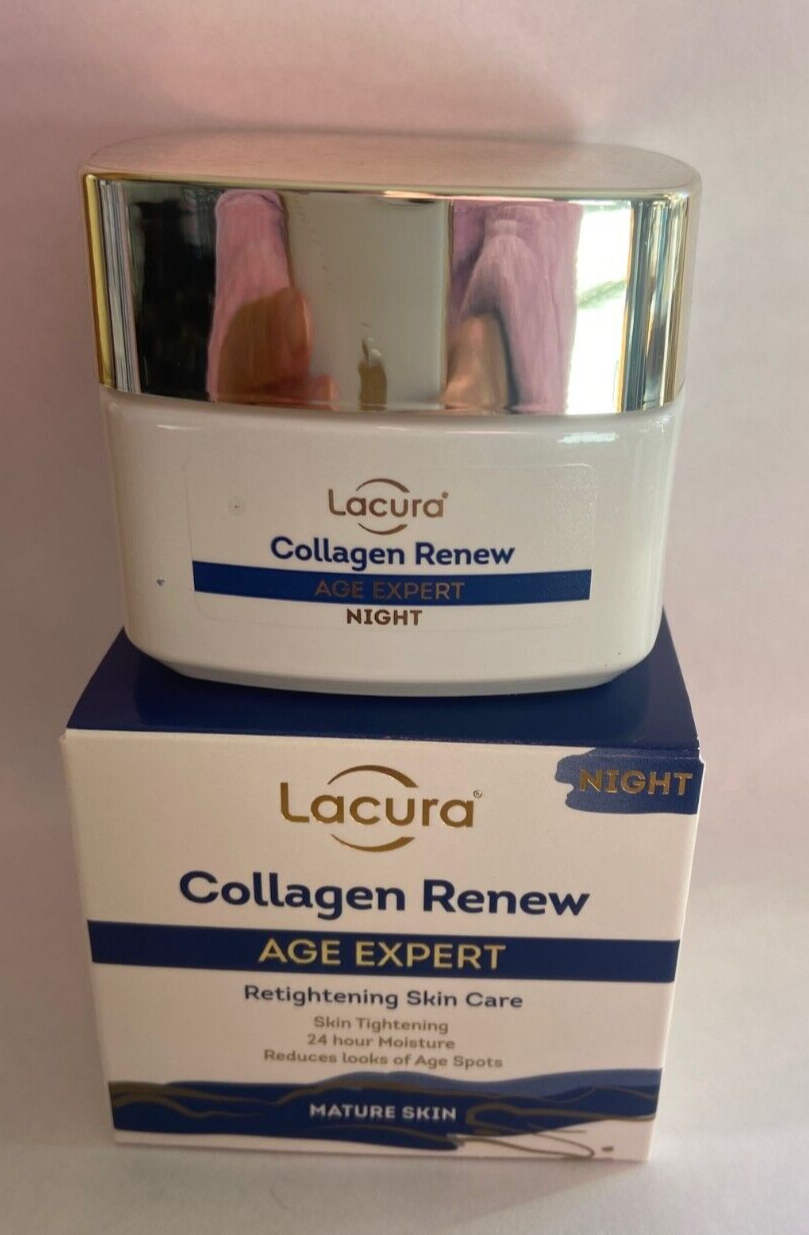Lacura Aldi Collagen ReAge Expert Retightening Skin Care Night Cream ...
