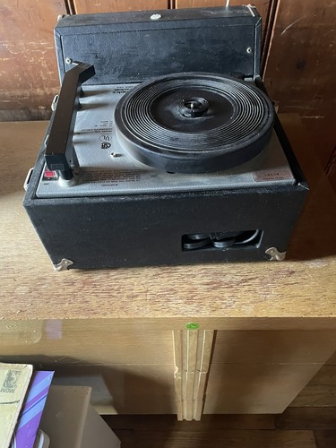 Vtg Hamilton Electronics Model 930 4 Speed Record Player Portable ...