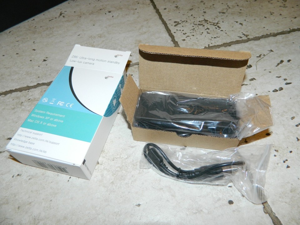 ZETTA Z86 Ultra-Long Motion Standby Low-Lux Camera Open Box | eBay
