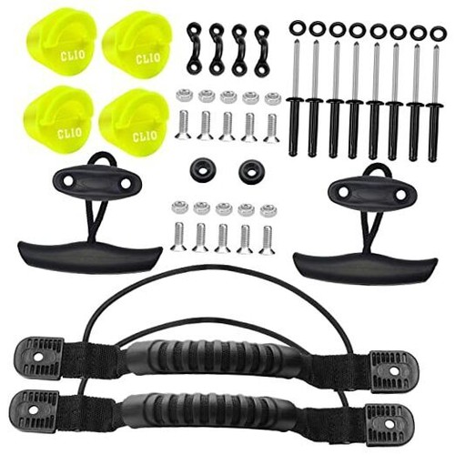 Kayak Carry Handles Kit with Front Pull Carry T-Handles 4 PCs Kayak ...