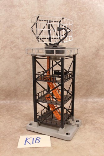 K18B VINTAGE LIONEL O SCALE ROTATING RADAR ANTENNA TOWER | eBay