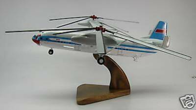Mi-12 V-12 Homer Mil Mi12 V12 Helicopter Desktop Kiln Dried Wood Model ...