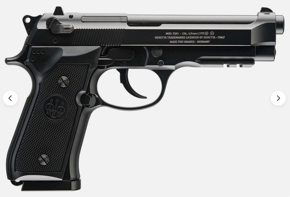 Umarex Beretta M92 A1 Blowback Full-Auto .177 Caliber BB Gun Air Pistol | eBay