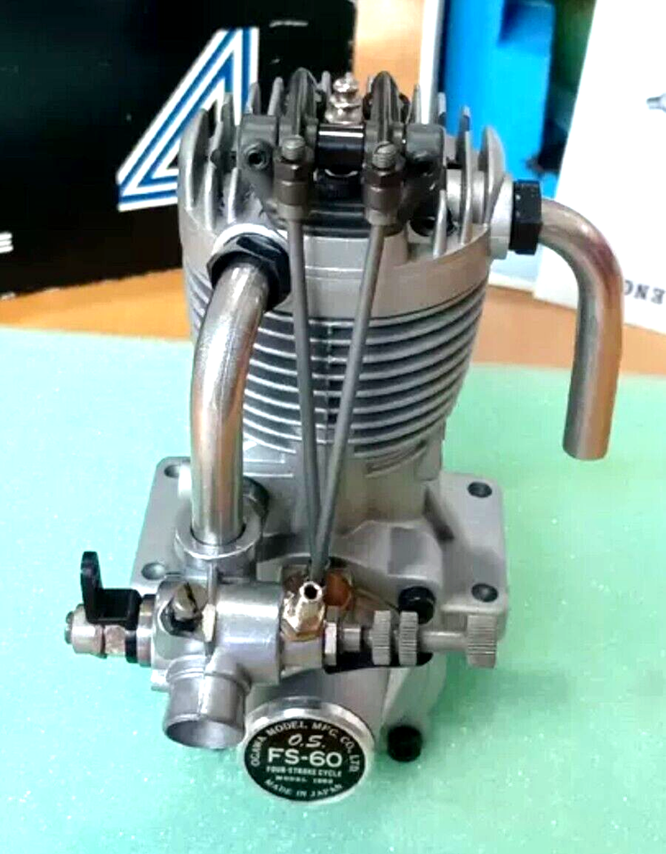 OS Engine OS FS-60 10cc 4-Stroke RC Plane Glow Engine ** 1976 Product ...