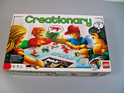 LEGO CREATIONARY Building Board Game #3844 Retired - Not Complete | eBay