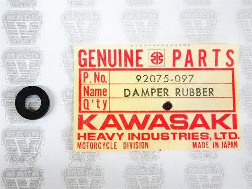 Kawasaki NOS NEW 92075-097 Rubber Damper F8 F9 F81M Bison | eBay