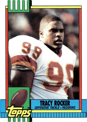 1990 Topps #123a Tracy Rocker - Washington Redskins | eBay