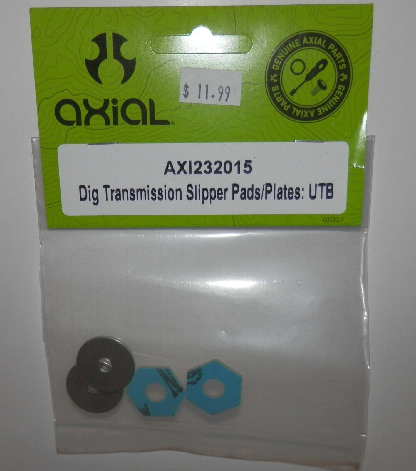 Axial Dig Transmission Slipper Pads/Plates - UTB #AXI232015 NIP | eBay