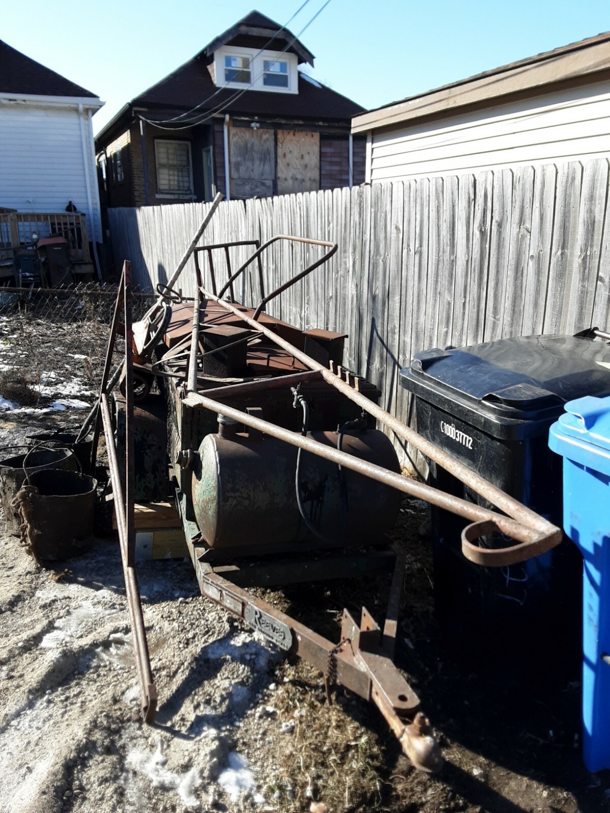 Roofing Tar Kettle And Boom | eBay