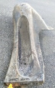 1928 - 1929 Model A Ford Driver's Side (LH) Used Steel Front Fender w ...