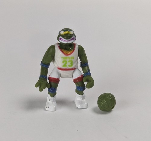 1994 TMNT Mini Mutants Ninja Turtles Basketball Leonardo Complete ...