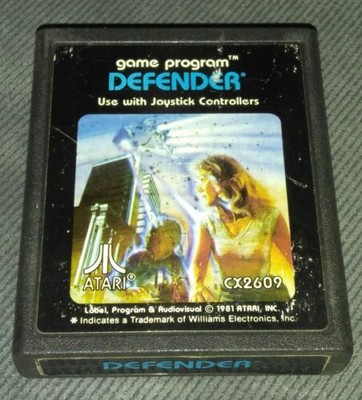 Defender (Atari 2600, 1982) Game Only | eBay