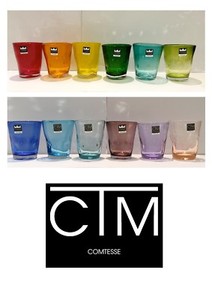 Ctm COMTESSE - SAMOA - 12 Glasses Water H CM 10 Colors - Dealer | eBay