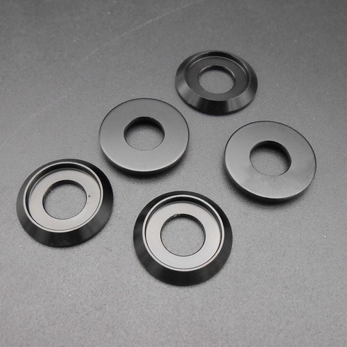 20Pcs X M8 8MM Aluminum Alloy Gasket Thin Half Round Head Groove Pan ...