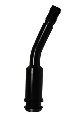 BLACK gear shift shifter lever 5" BENT BEND extension extender for ...