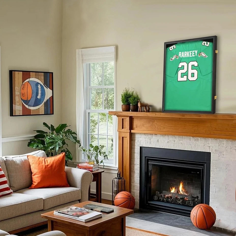 Jersey Frame Display Case for Wall ,Large Lockable T-Shirt Shadow Box ...
