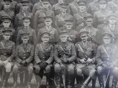 DLI DURHAM LIGHT INFANTRY OFFICERS 1926 perhaps WAR HEROS IN WW1 or WW2 ...
