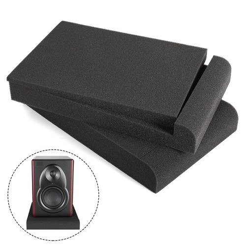 High Density Acoustic Foam Pads for Studio Monitor Speakers Set of 4 ...