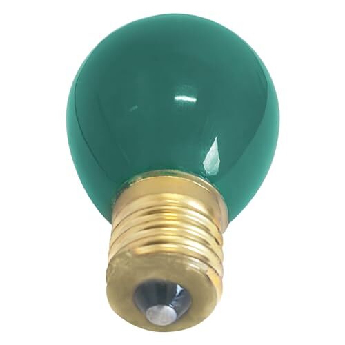 10S11N-130V-CG Green Light Bulbs | 10 Watt 130 Volt S11 Miniature E17 ...