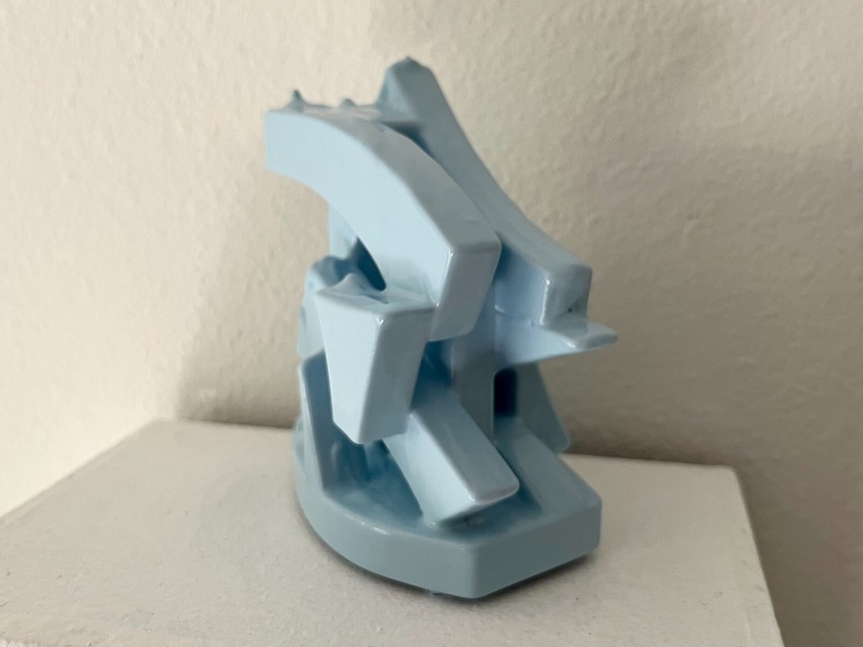 One Abstract Sculpture Constructivism Cubism Modern Art Influenced OOAK ...