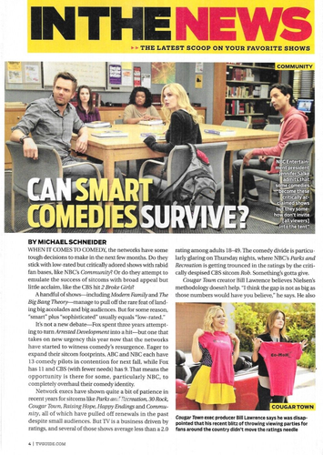 TV Guide Magazine Kiefer Sutherland Touch Spring Preview Smart Comedies 2012 | eBay