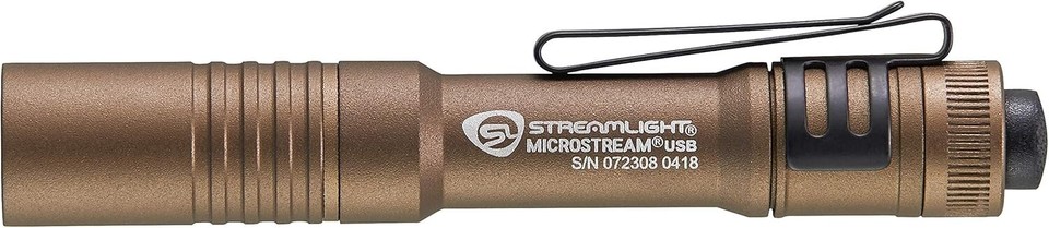 Streamlight 66608 MicroStream 250-Lumen EDC Ultra-Compact Flashlight ...