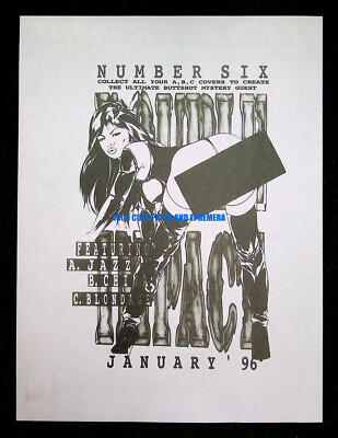 Double Impact High Impact Studios Comics 1995 Print Magazine Ad Poster ...