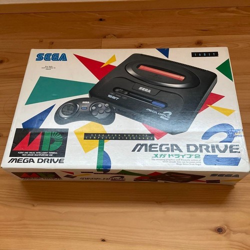SEGA Mega Drive 2 MD HAA-2502 Console Contoroller w/Box Tested & Works ...
