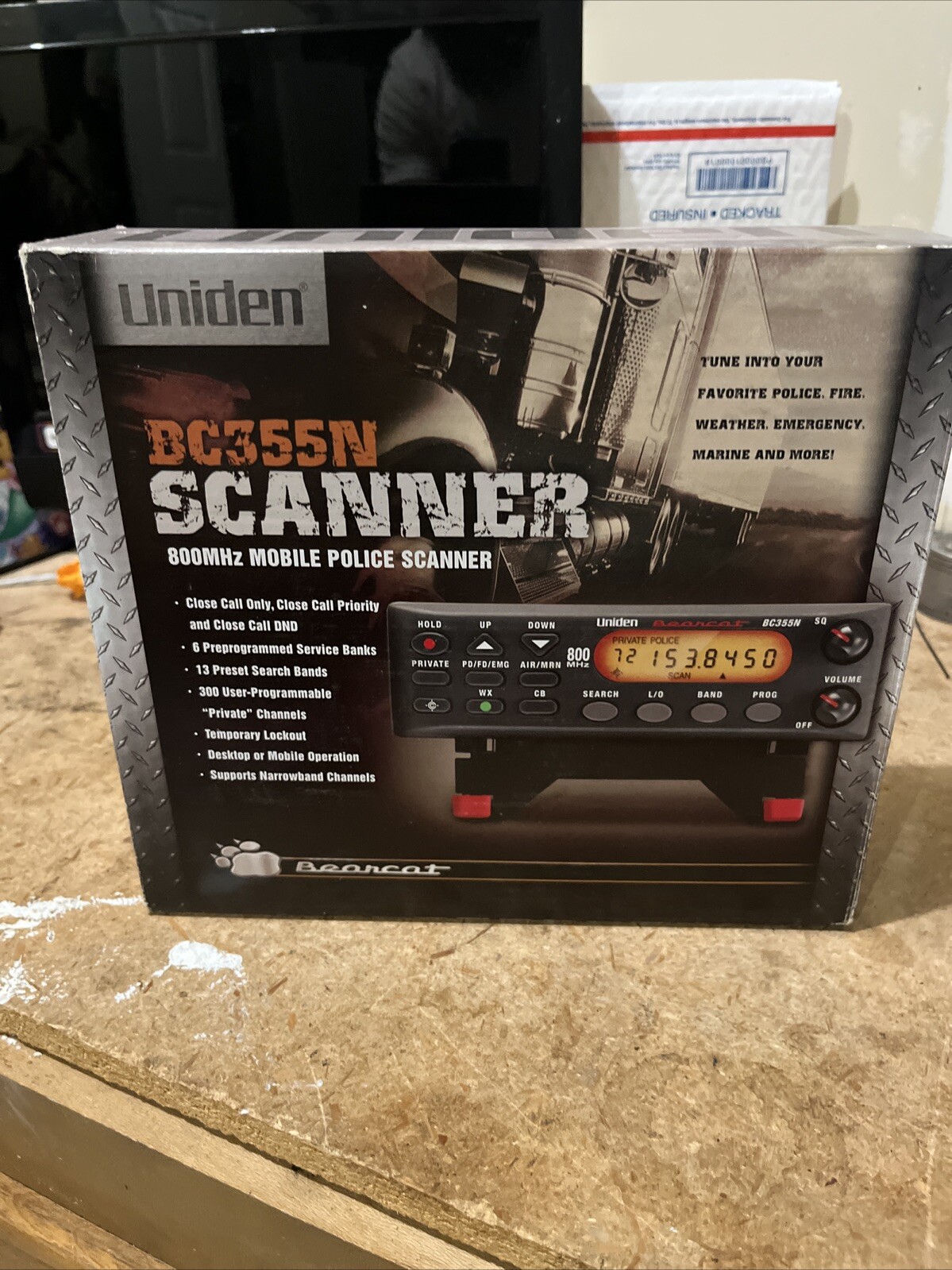 Uniden BC355N 300 Channel Mobile Base Scanner for sale online | eBay