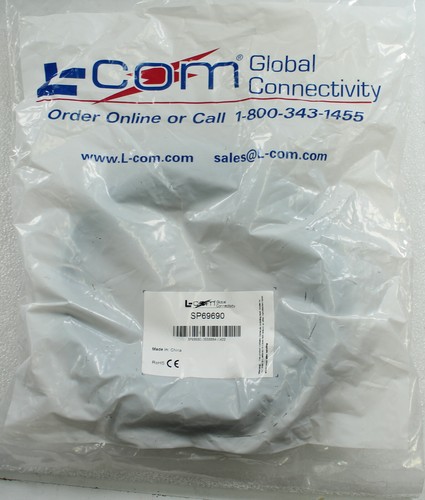 L-COM 30ft Cat5e Ethernet Cable E119932-1 AWM 20251 60C 150V 26AWG ...