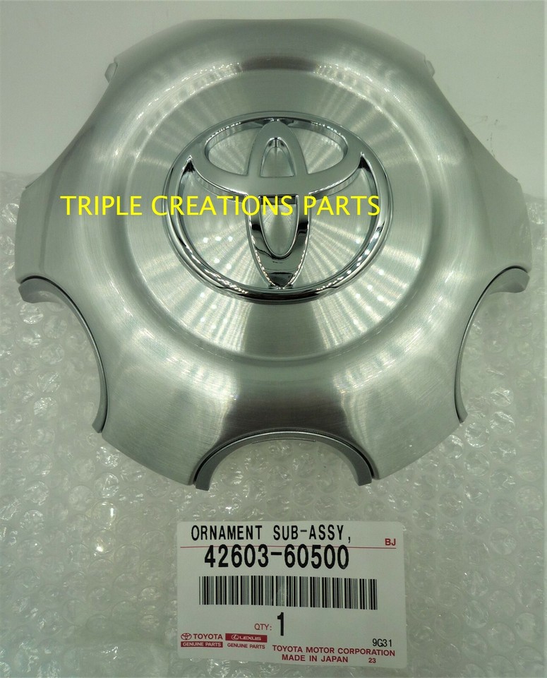 42603-60500 GENUINE OEM TOYOTA 03-09 4RUNNER ALUMINUM WHEEL CENTER HUB ...