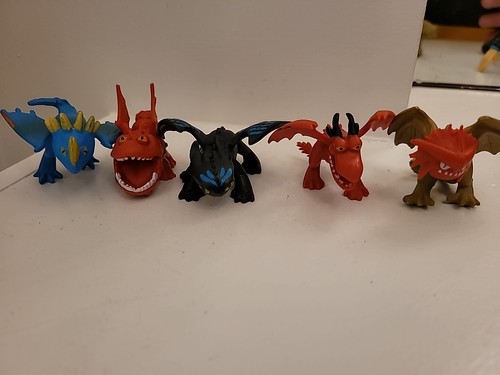 Lot Of 5 HOW TO TRAIN YOUR DRAGON 3 The Hidden World Mini Figure ...