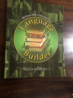 Language Builder, Intermediate 1 by McGraw Hill Book The Fast Free Shipping 9780072835878| eBay