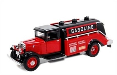 1934 FORD BB-157 GASOLINE TANKER W/DISPLAY CASE 1/43 BY PHOENIX MINT ...