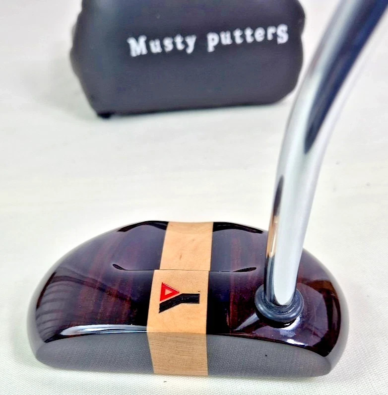 David Musty Modern Classic 35-Inch Wood Putter w. Cover "2008 Putting ...