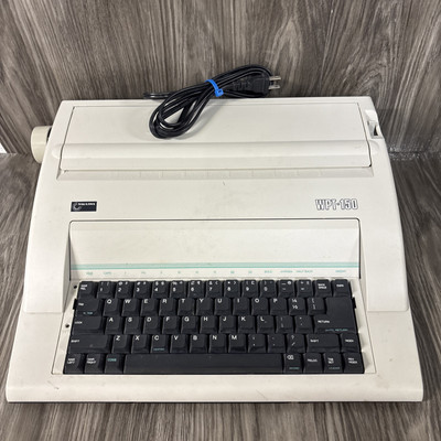 Nakajima Portable Electronic Typewriter WPT-150 Model AX-150 #E6 | eBay