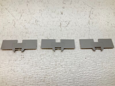 Wago 284,282/281,280,279 Grey Gray Wire Terminal End Cap Lot of 3 (TBI ...